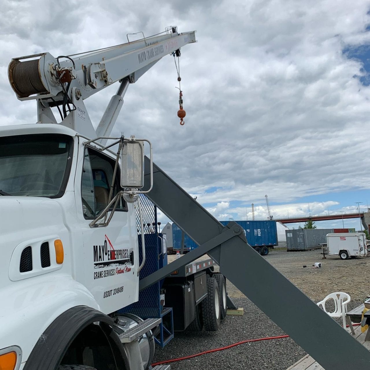 Crane and Rigging Services - York and Cumberland County, Maine