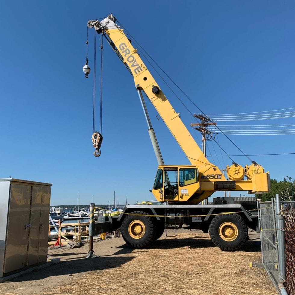 Crane and Rigging Services - York and Cumberland County, Maine